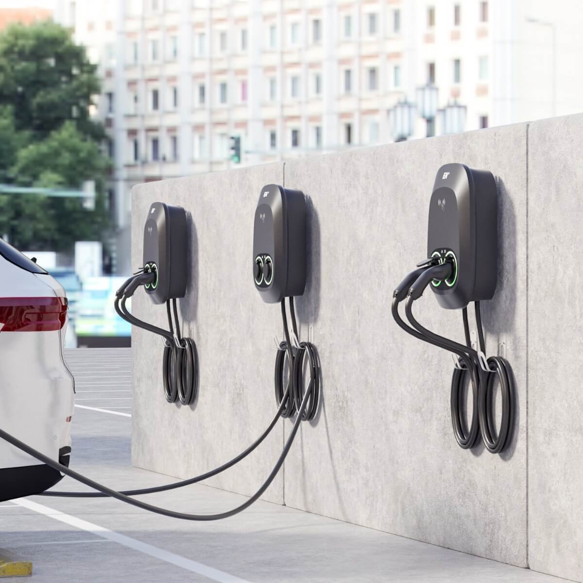 Nano Duo Wallbox: Dual connector, Smart EV Charging